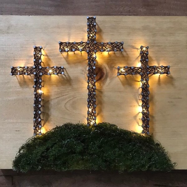 Crosses String Art - Etsy