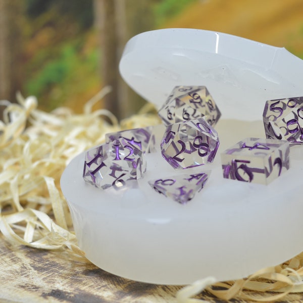 Dnd Dice Blank Mould - Etsy