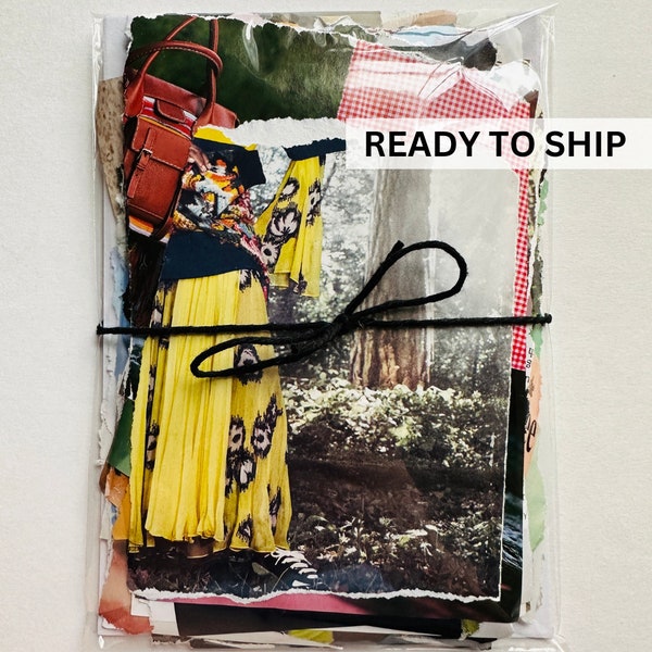 Magazine Collage Art - Etsy