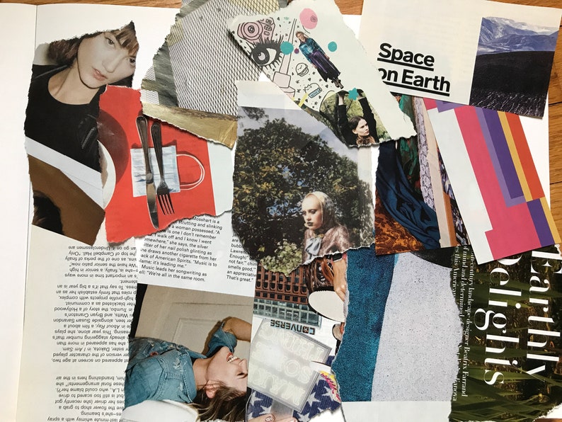 50pcs Magazine Cutout Clippings for Collage Vision Board - Etsy