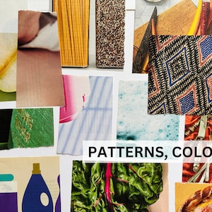 Mixed Pack Magazine Cutout Clippings | Colors, Patterns, Textures ...