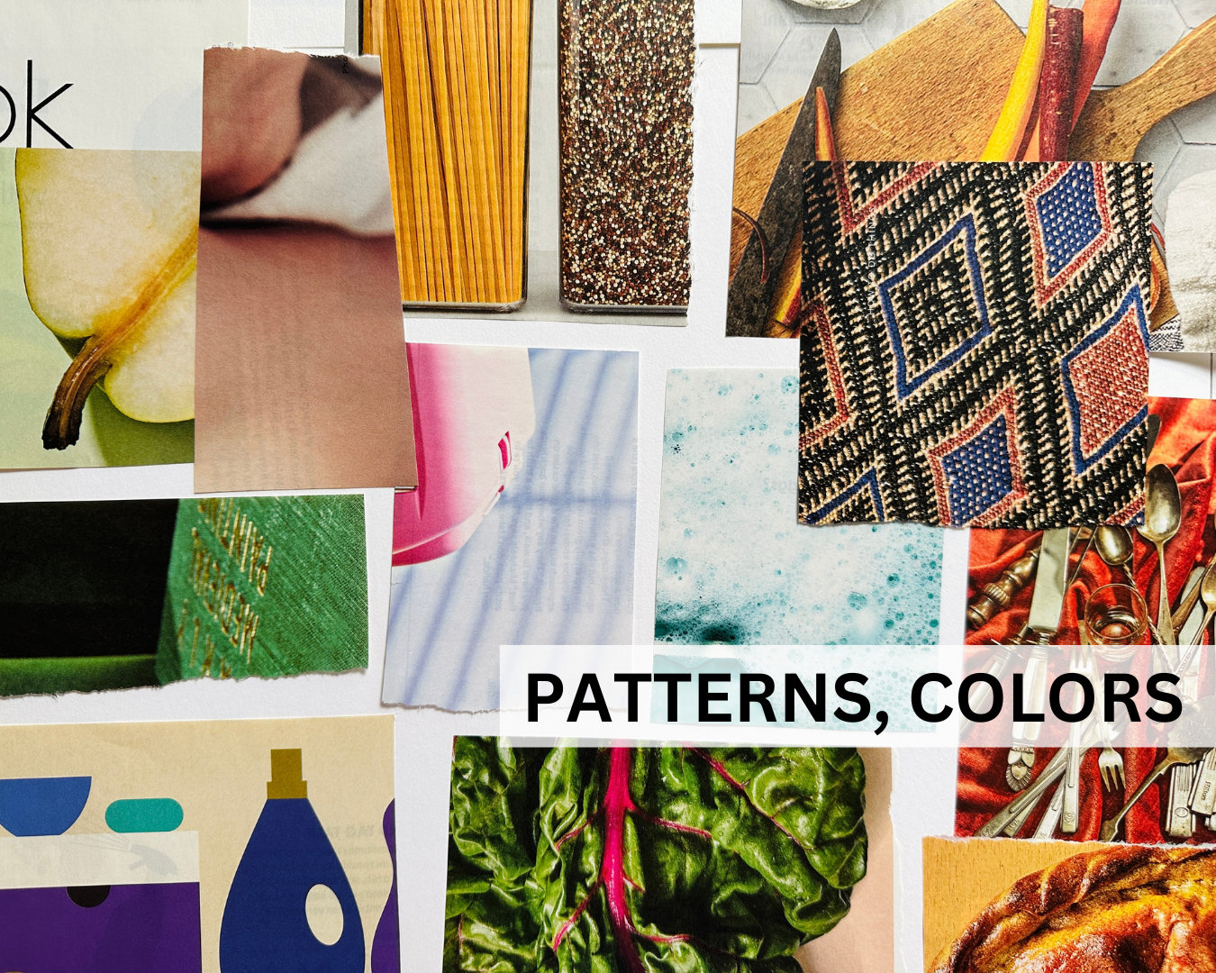 Mixed Pack Magazine Cutout Clippings | Colors, Patterns, Textures ...