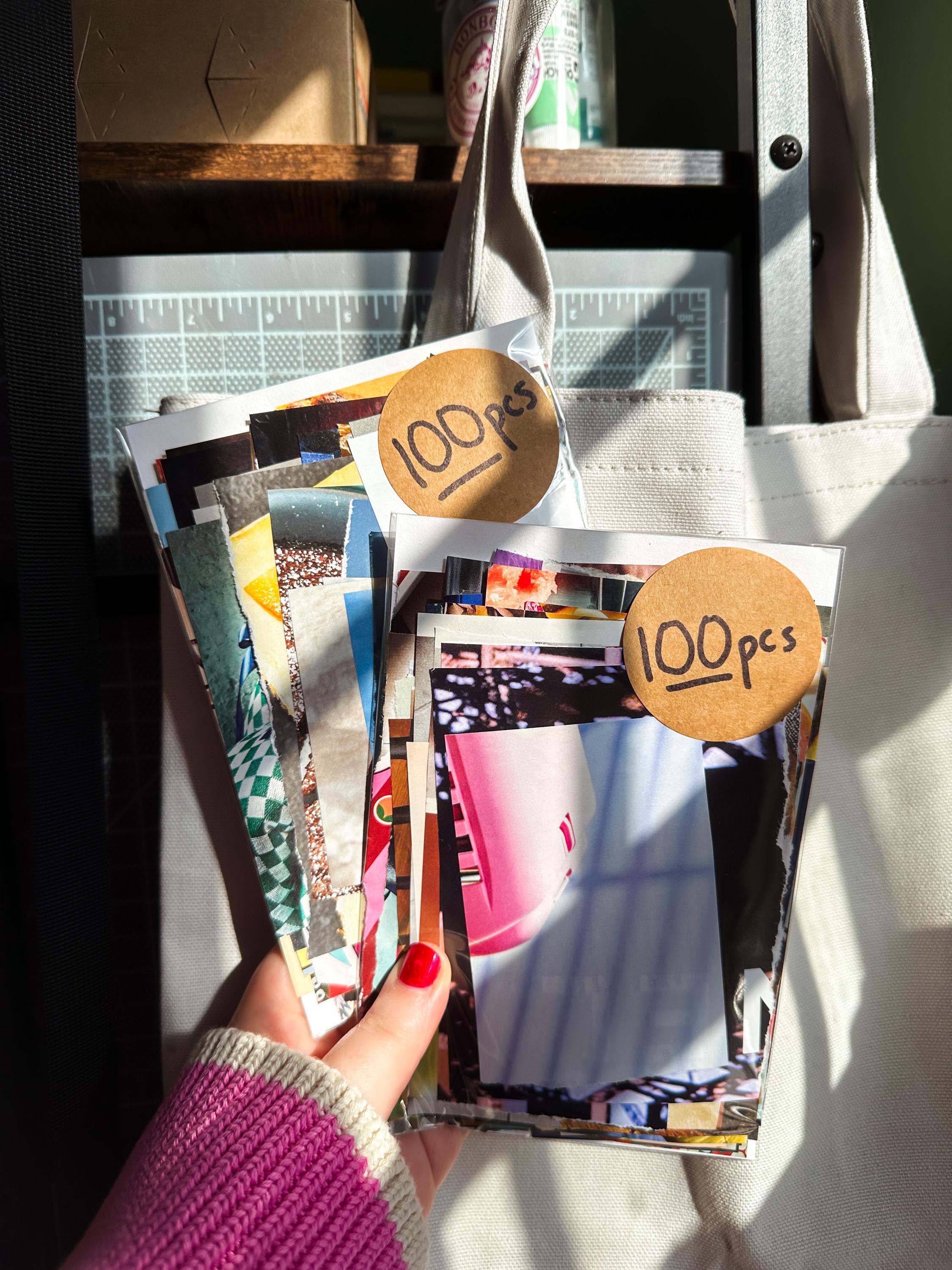 Mixed Pack Magazine Cutout Clippings | Colors, Patterns, Textures ...