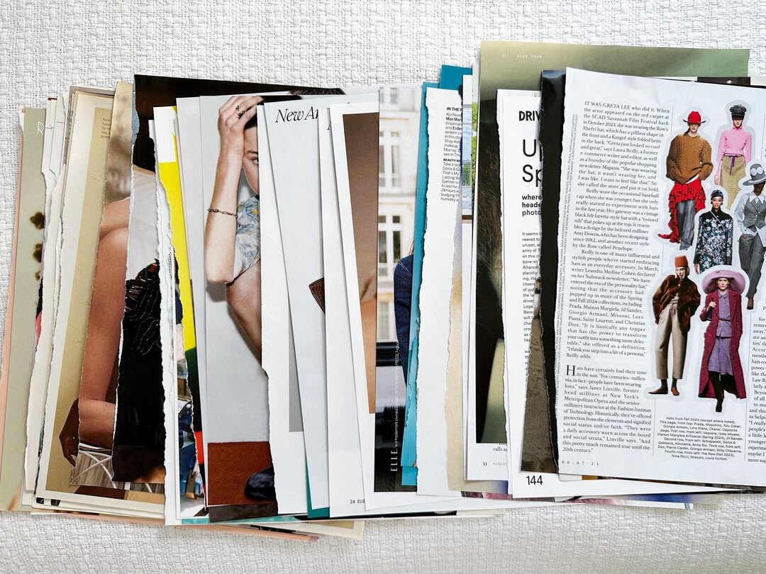 Full Pages Magazine Sheets | 25+ Large Pages for Collage, Junk ...