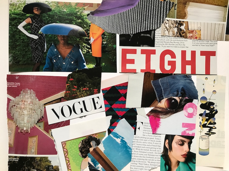 50pcs Magazine Cutout Clippings for Collage Vision Board - Etsy