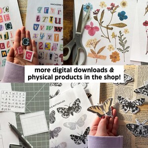 Printable Letters Magazine Cutouts | 100 Pieces | Digital Download for ...