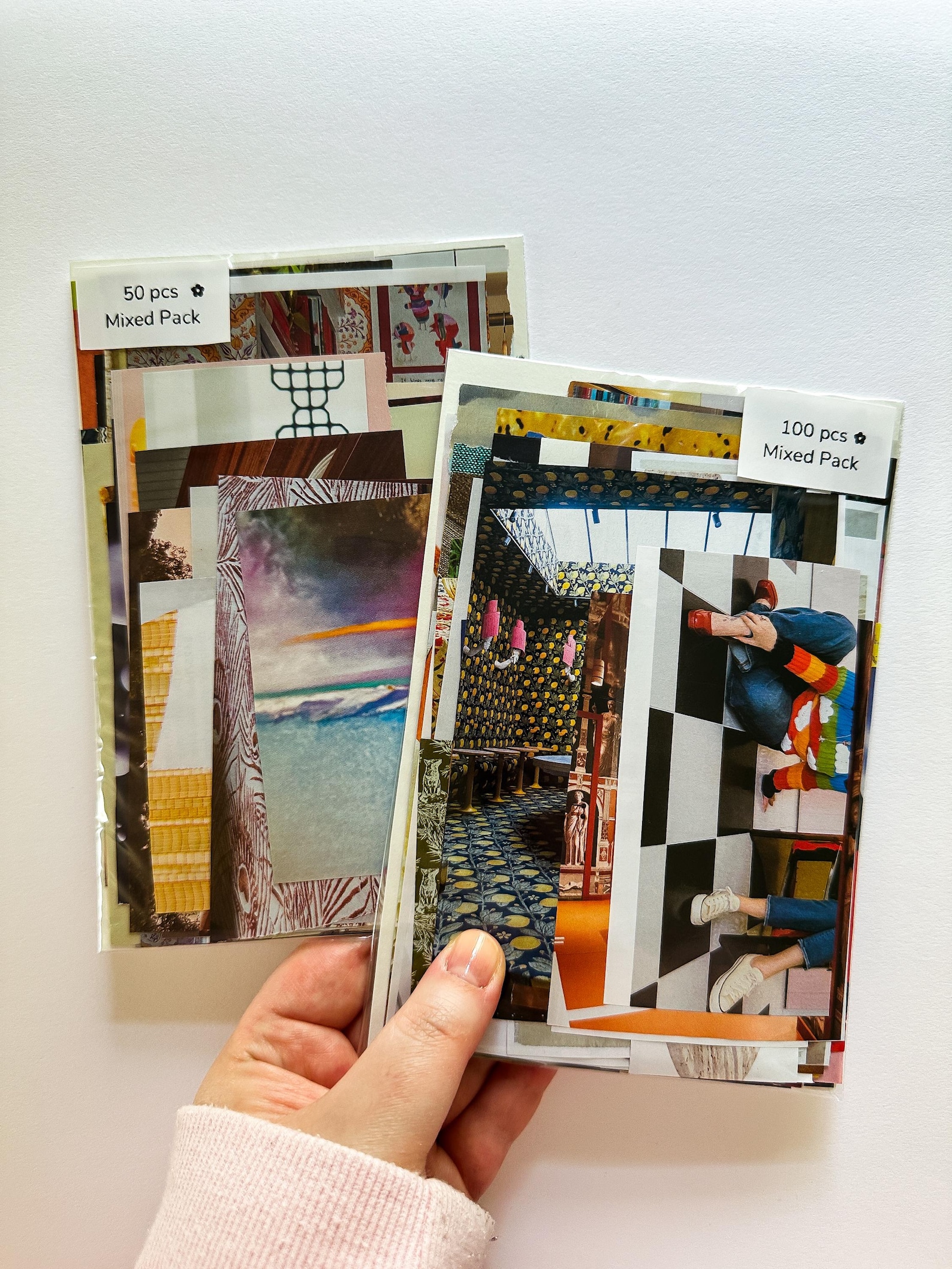 Mixed Pack Magazine Cutout Clippings | Colors, Patterns, Textures ...