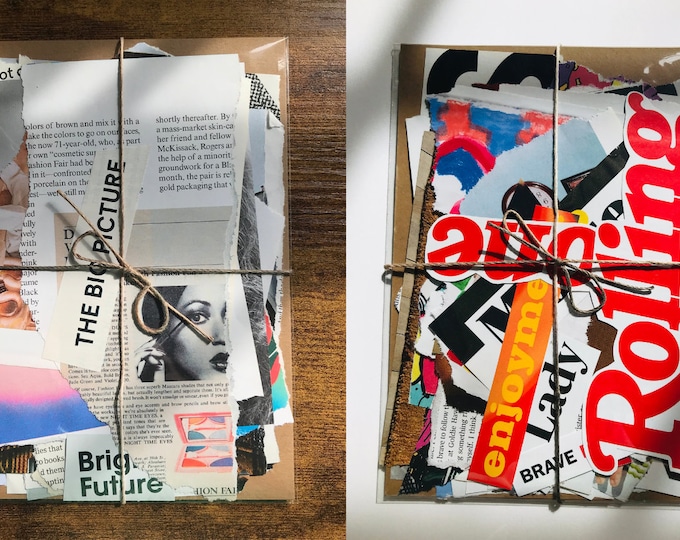 50pcs Magazine Cutout Clippings for Collage, Vision Board, Scrapbooking ...