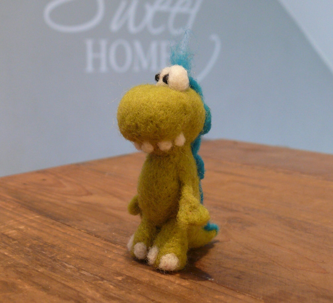 Sugar Sweet Dino T-rex REXI Felt Felted Figure Filzdino Dinosaur Felt ...