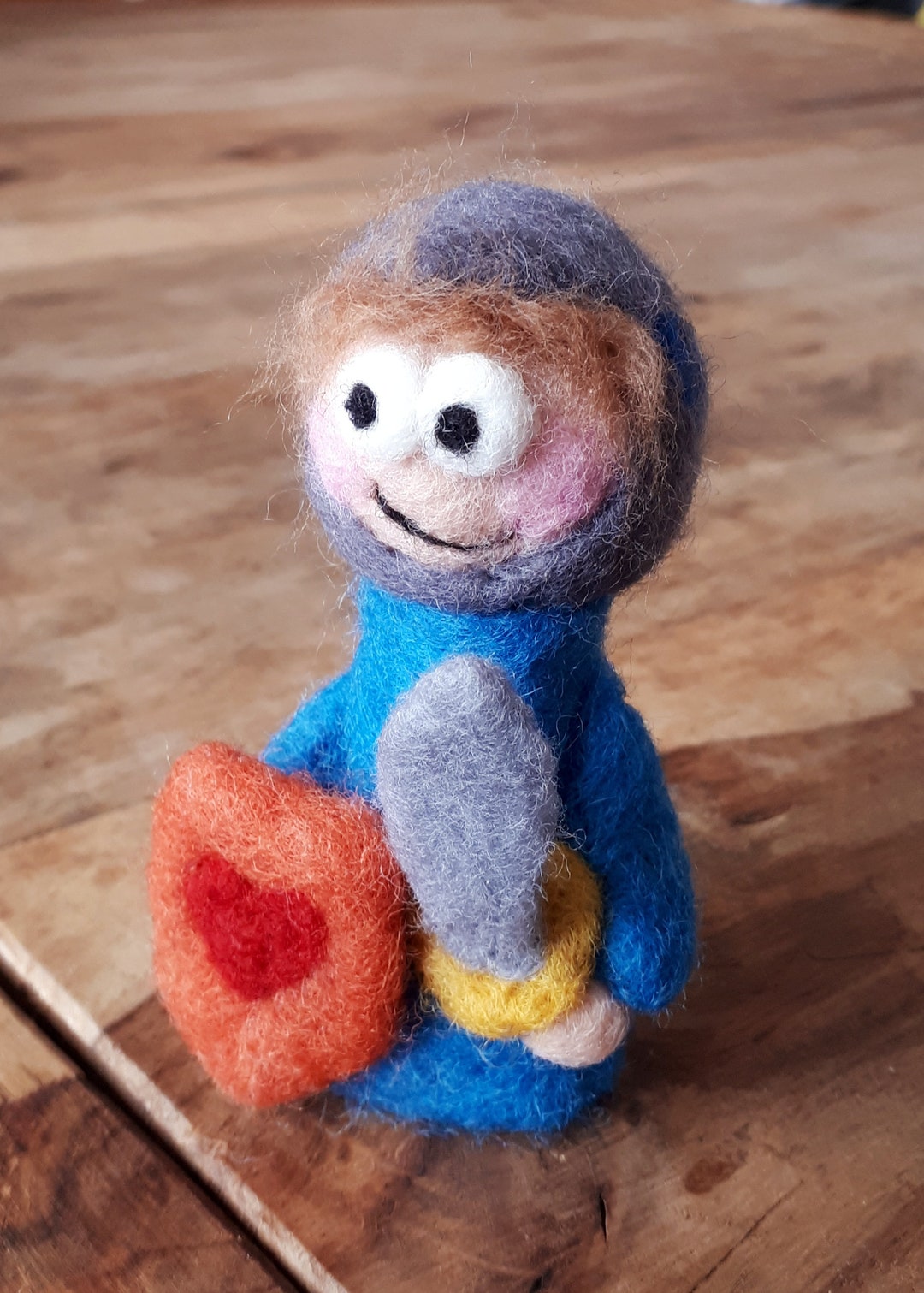Little Knight, Hand-felted, Felted Figure, Gift, Birthday Decoration ...