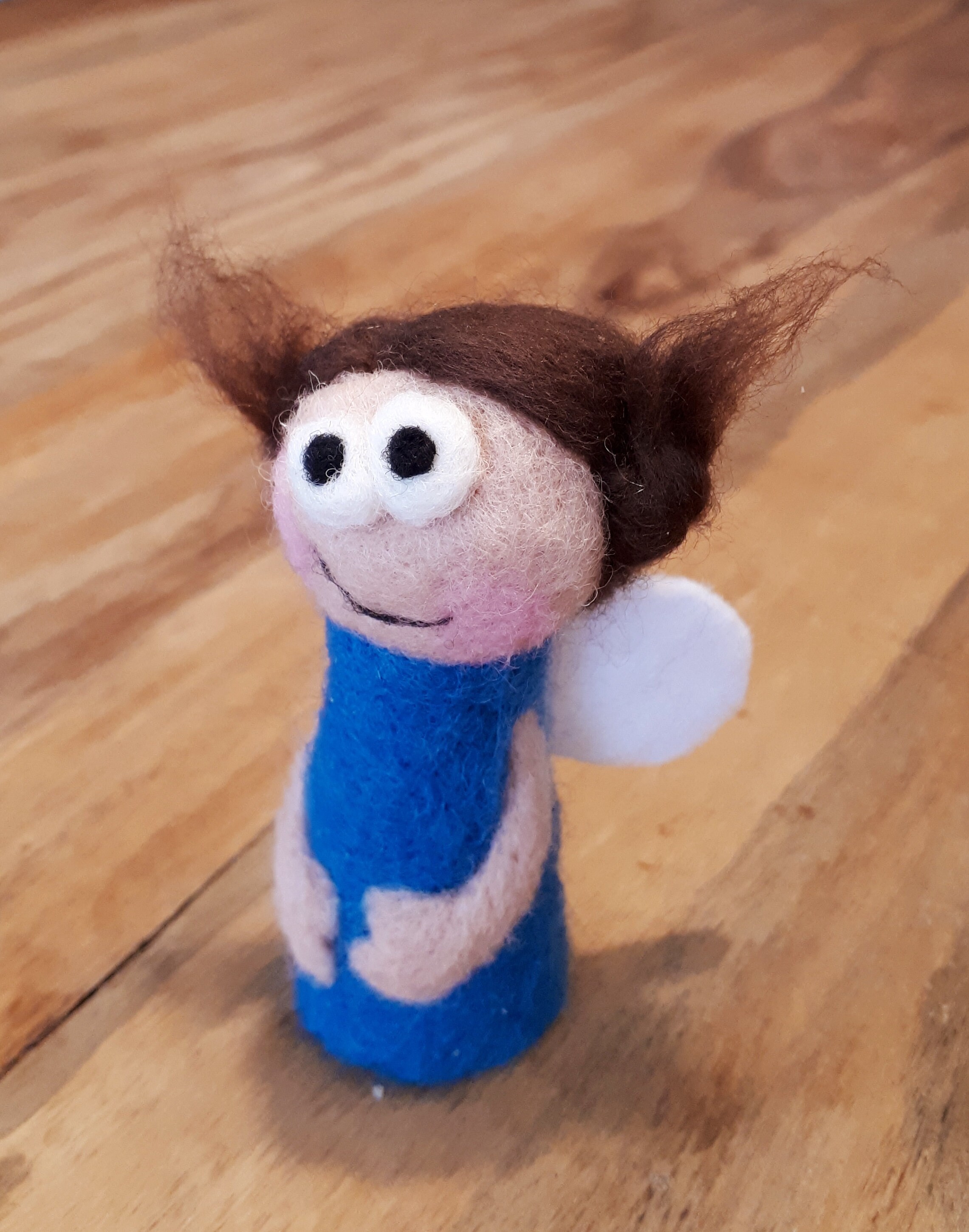 Cute Little Guardian Angel WILMA Felt Felt Guardian Angel Birthday Gift ...