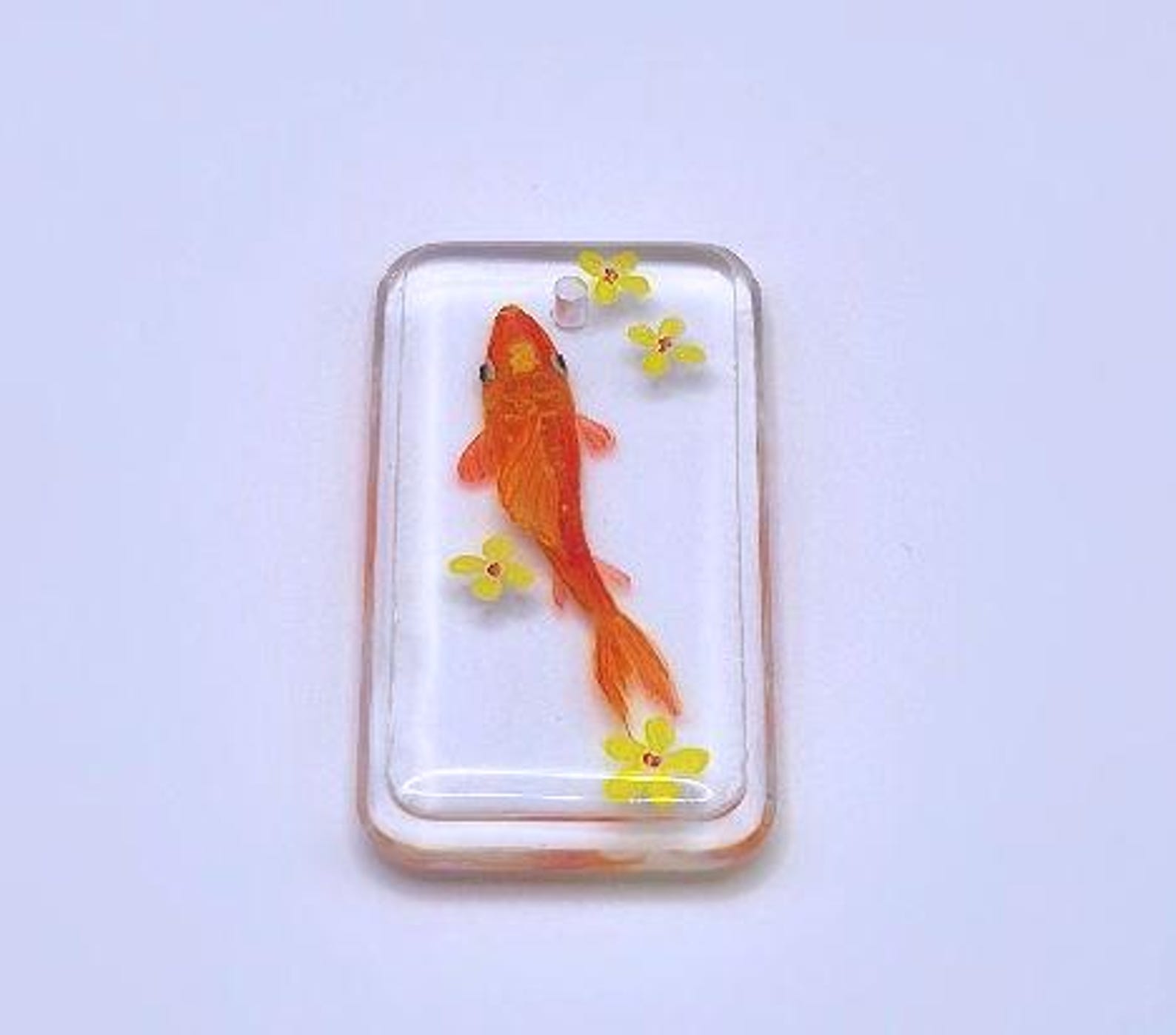 Handmade 3D Resin Fish Art: Original Gift Ornament - Etsy