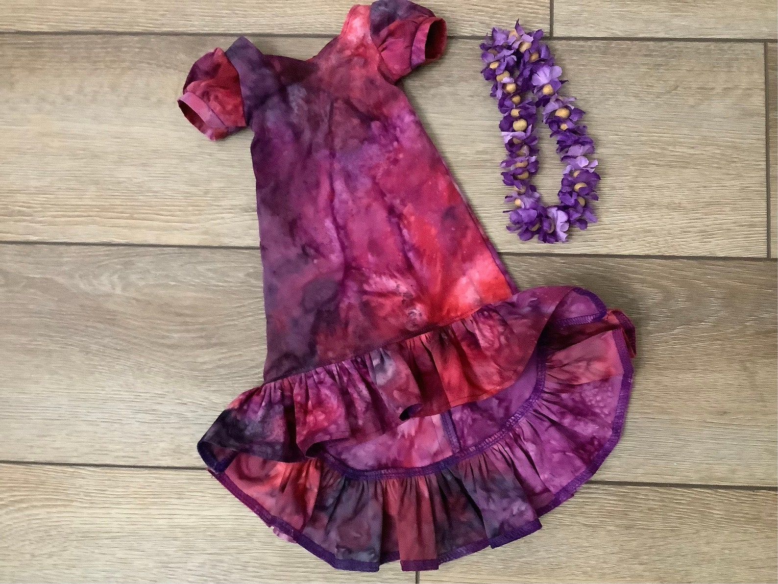 18” Doll Hawaiian Holoku Dress - Etsy