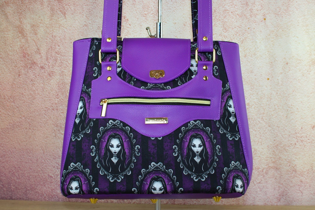 Unique 'gothic Goddess' Alyssa Shoulder Bag Handmade With Custom ...