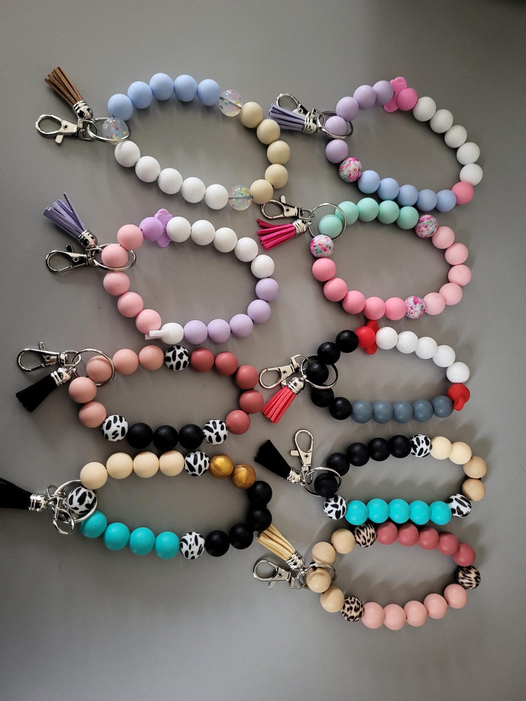 Silicone Bead Bracelets - Etsy