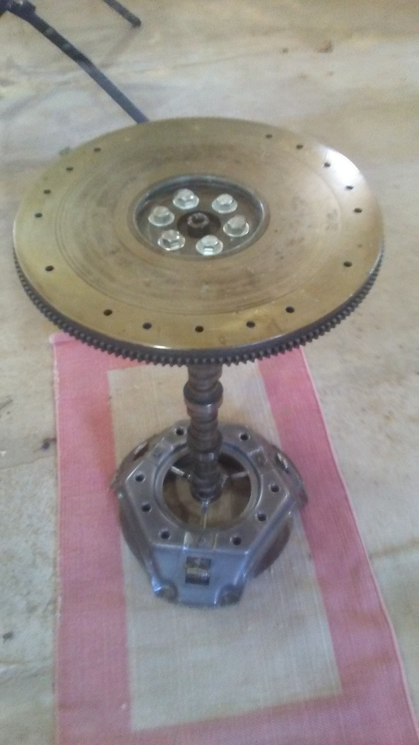 Automotive Art Side Table, Man Cave Table, Auto Part Table - Etsy