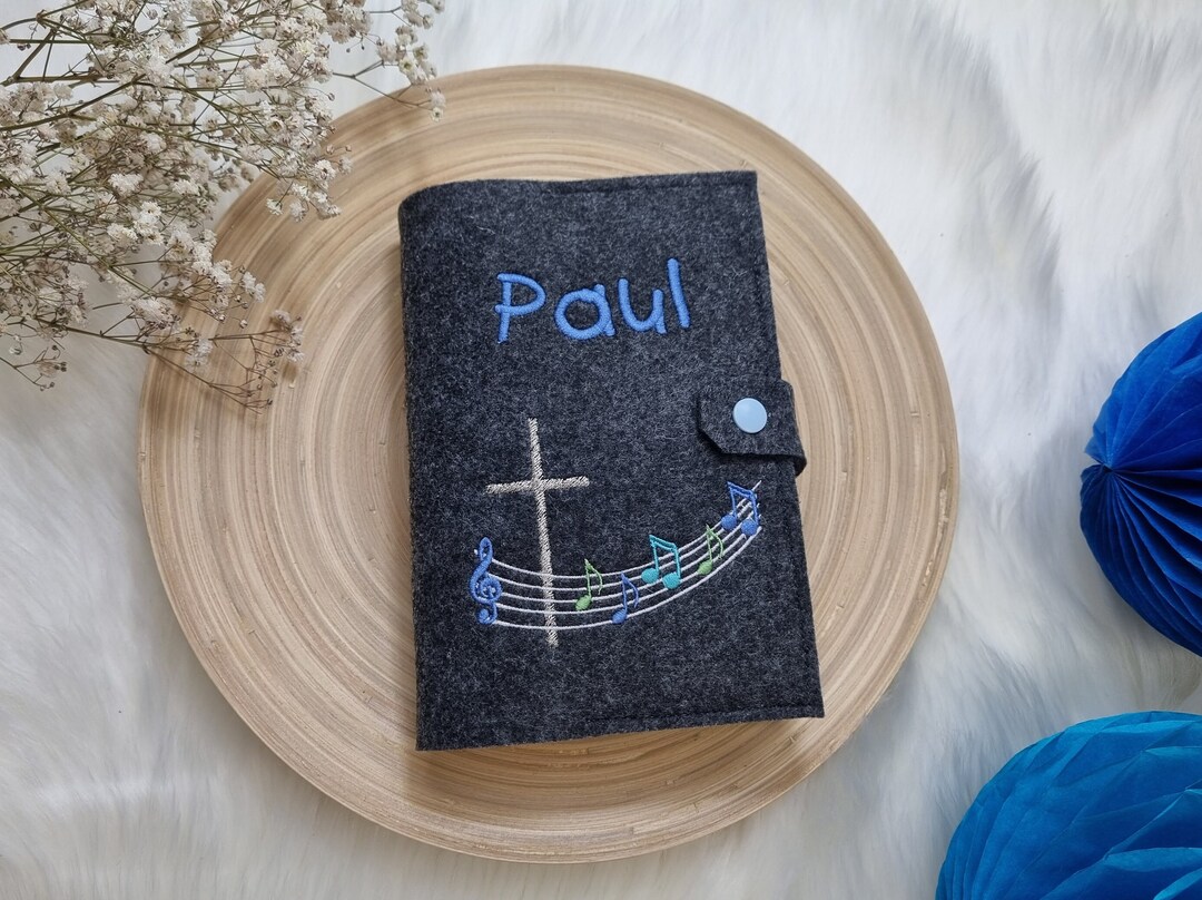 Partitura de portada de himnario - nombre en azul, portada para ...