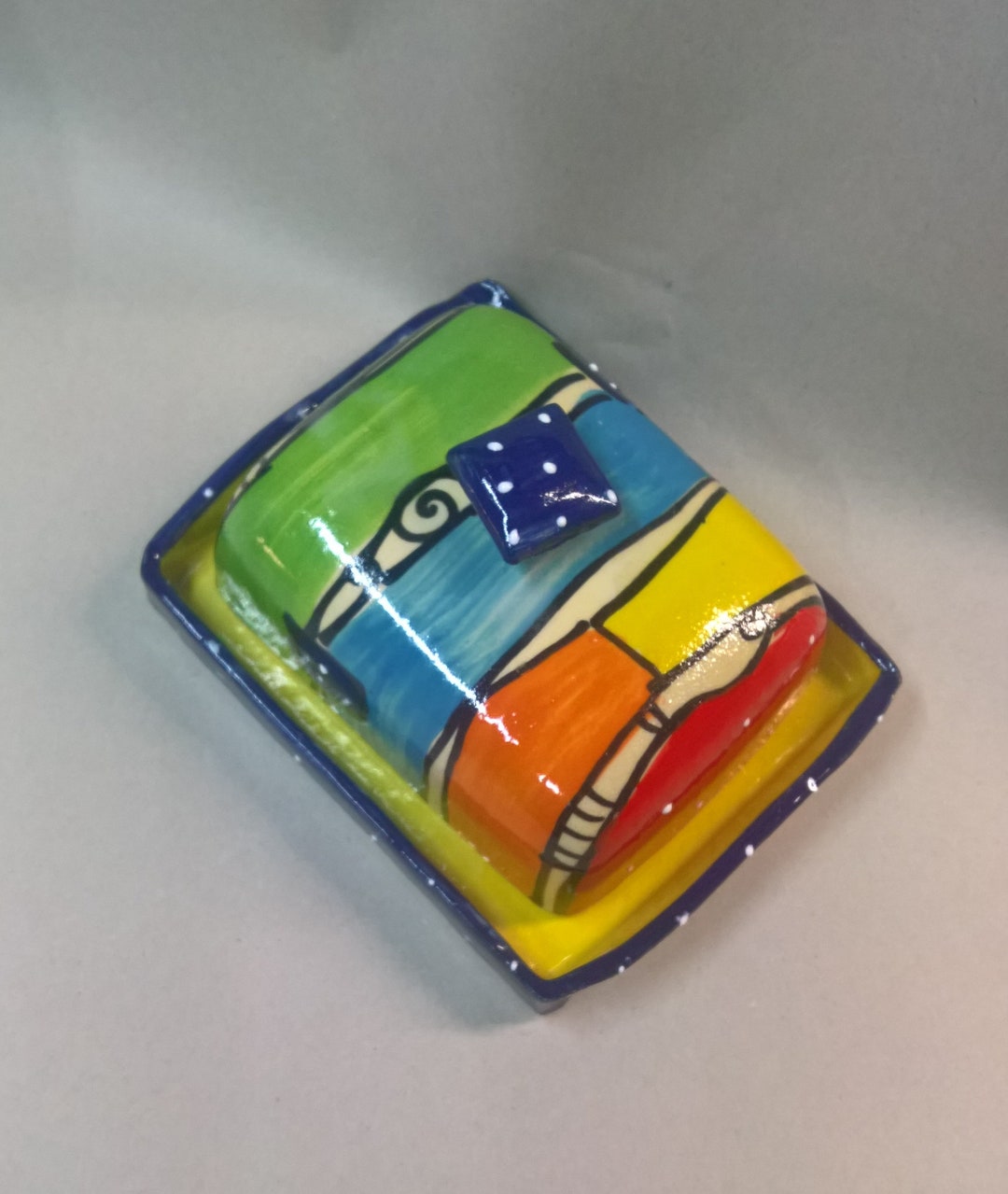 Ceramic Butter Dish for 250g Butter in Balame - Etsy