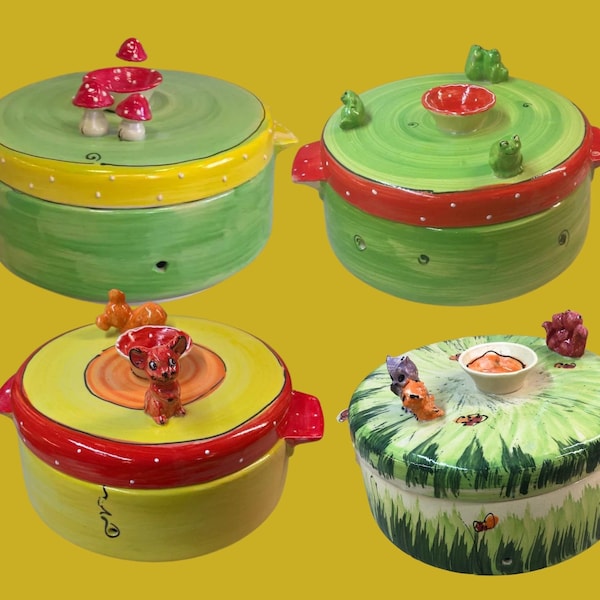 Ceramic Bread Box - Etsy