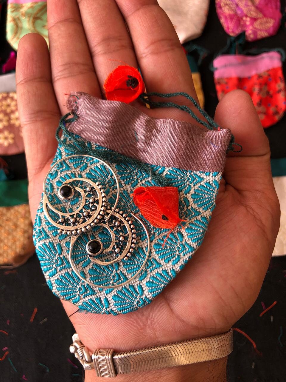 Jewellery Silk Pouches Jewellery Pouches Gems Stones | Etsy