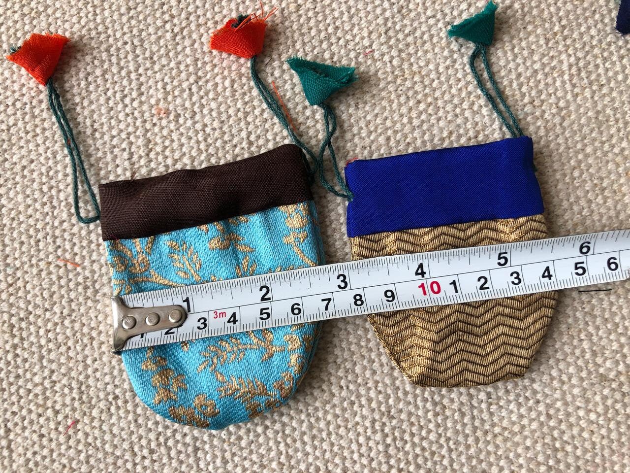 Jewellery silk pouches jewellery pouches gems stones | Etsy