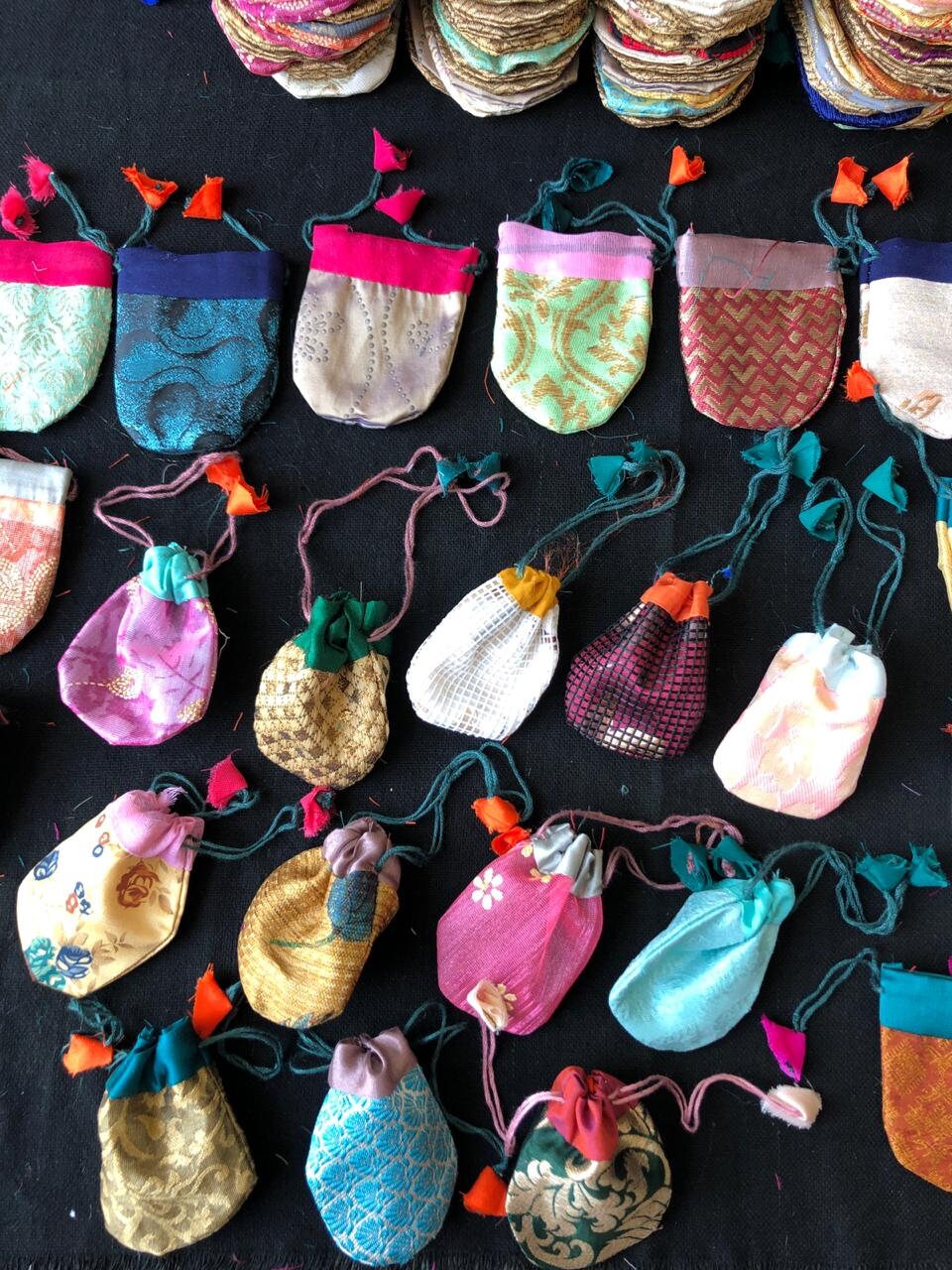 Jewellery Silk Pouches Jewellery Pouches Gems Stones | Etsy