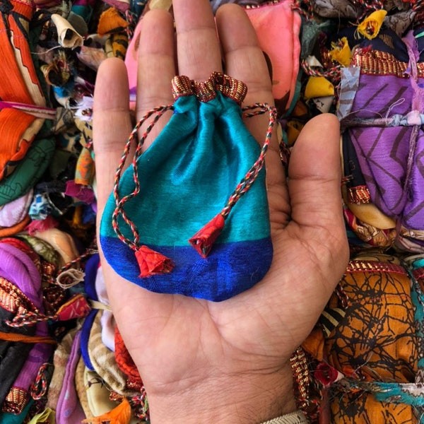 Silk Pouch - Etsy
