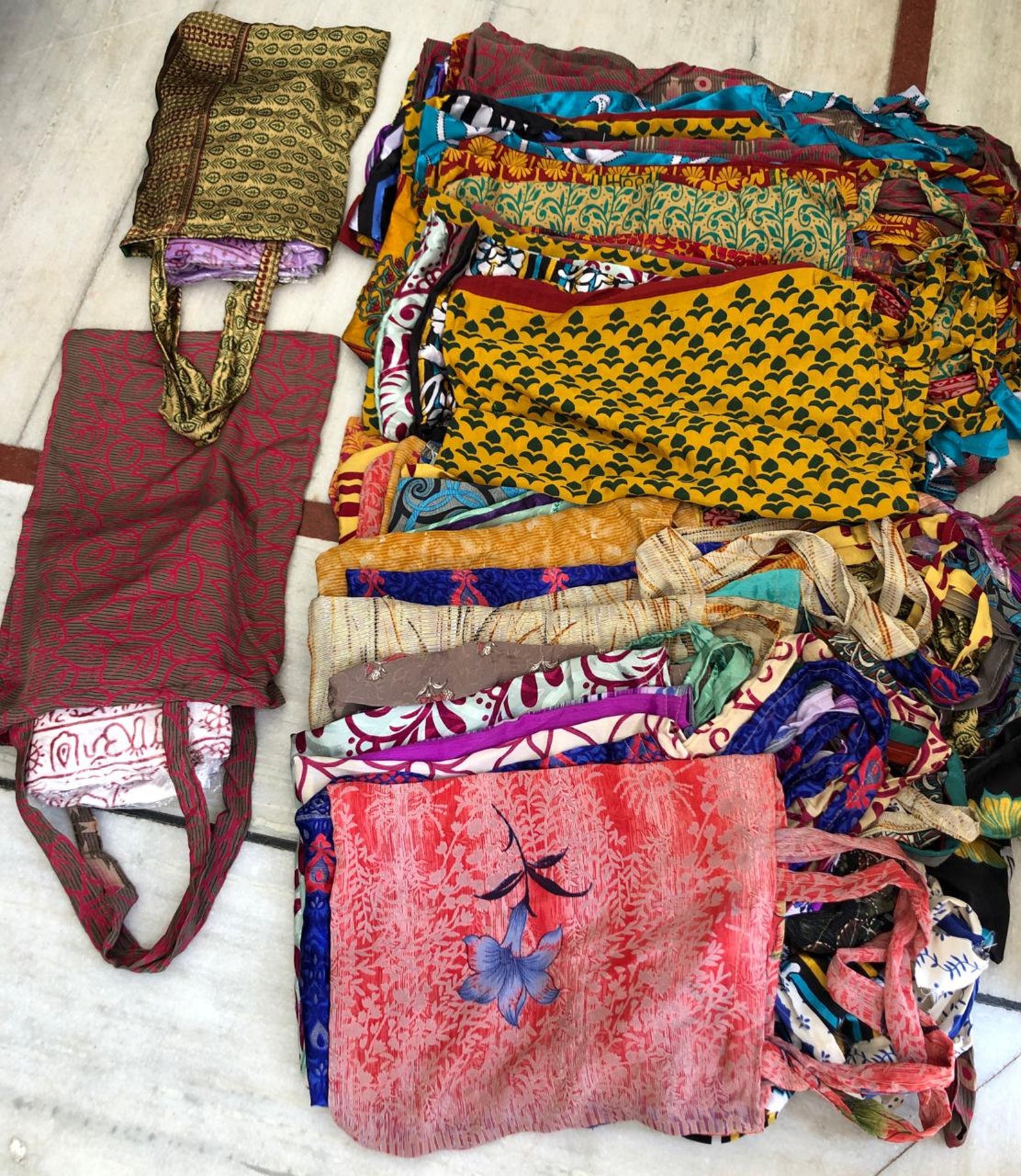 Packaging Bag Silk Gift Bags With Your Shop Items Multi | Etsy