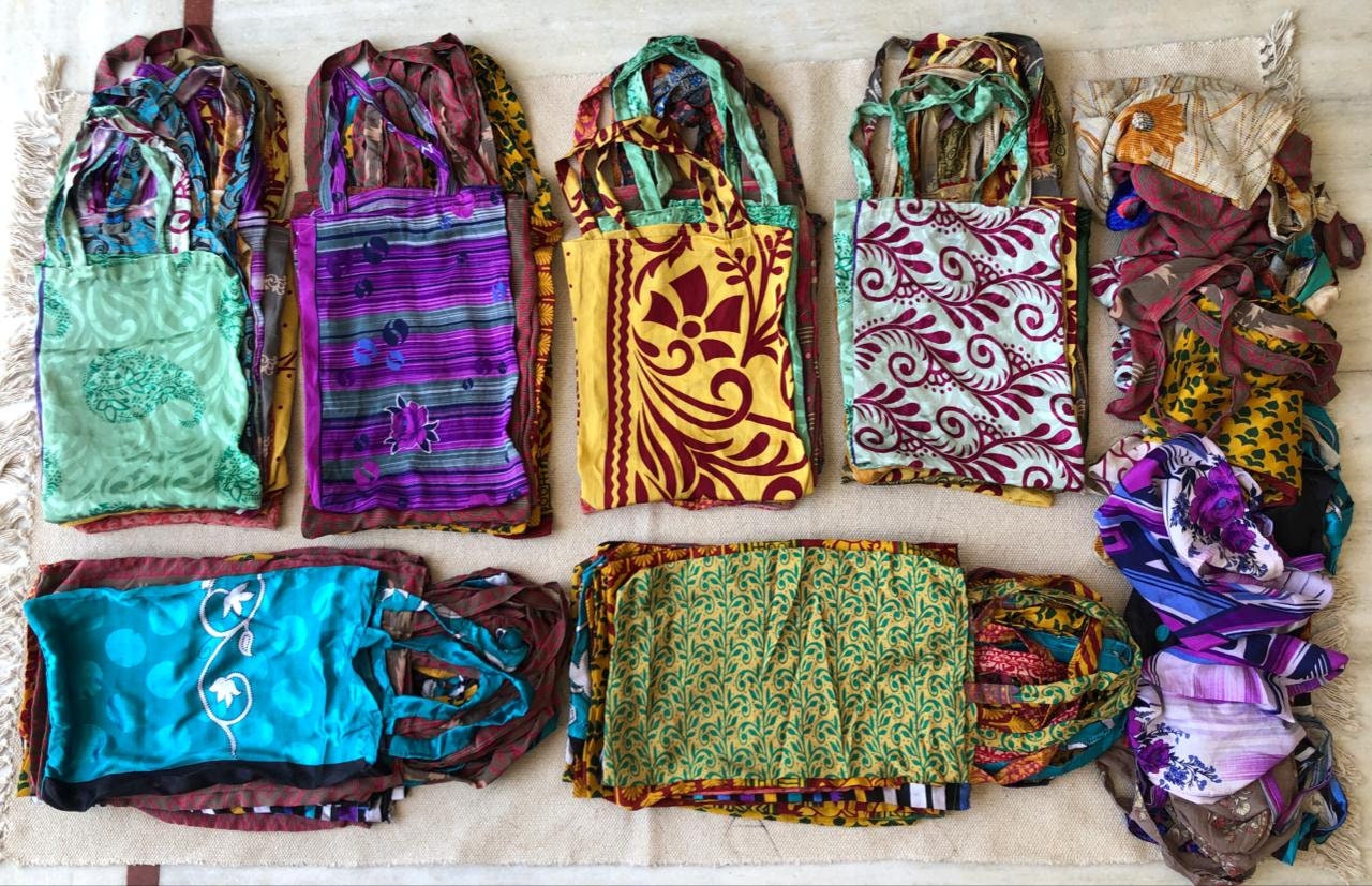 Packaging Bag Silk Gift Bags With Your Shop Items Multi | Etsy