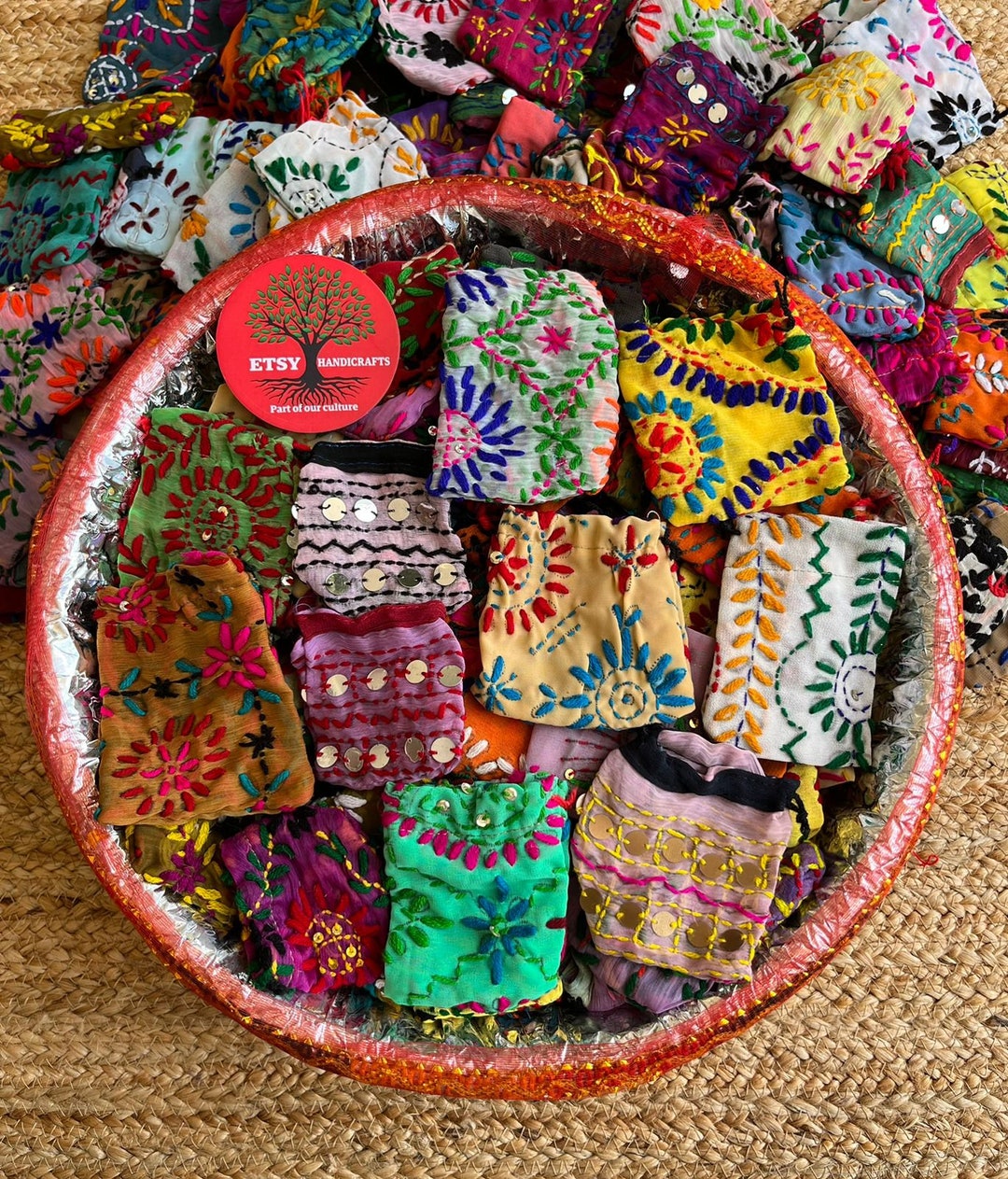 Embroidery Jewelry Pouches, Gift Pouches, Handmade Pouches, Jewelry ...