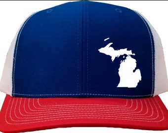 Michigan state hat | Etsy