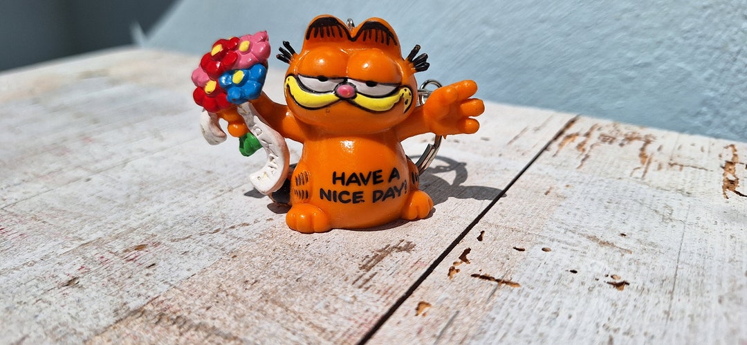 Garfield Keychain, Various Designs - Etsy