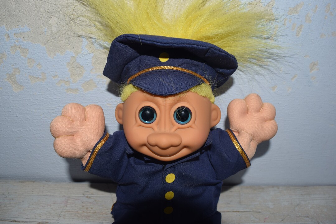 Great Vintage Policeman Troll - Etsy