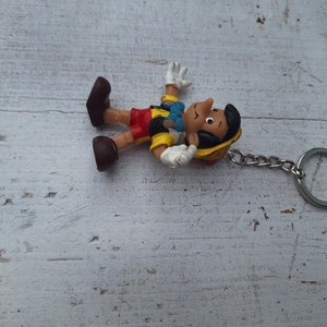 Vintage Pinocchio Keychain - Etsy