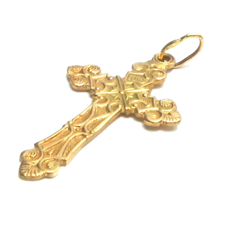 Antique Vintage Cross Pendant - Etsy