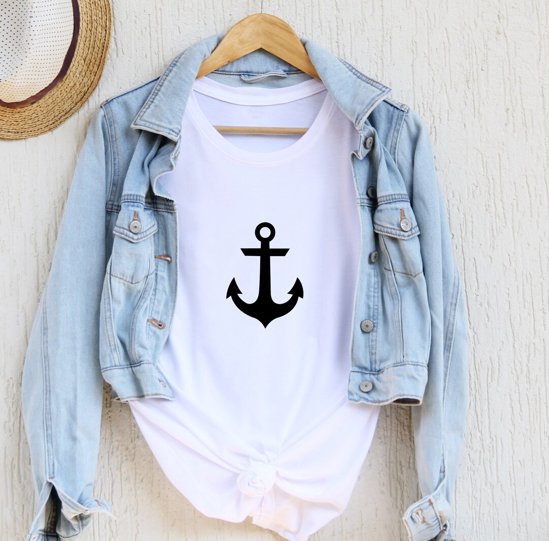 Bügelbild Anker, Maritim, Plott, Aufbügler, Deko Kissenhüllen, Shirts ...