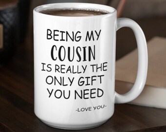 Cousin Gift Favorite Cousin Cousin Coffee Mug Best Cousin - Etsy