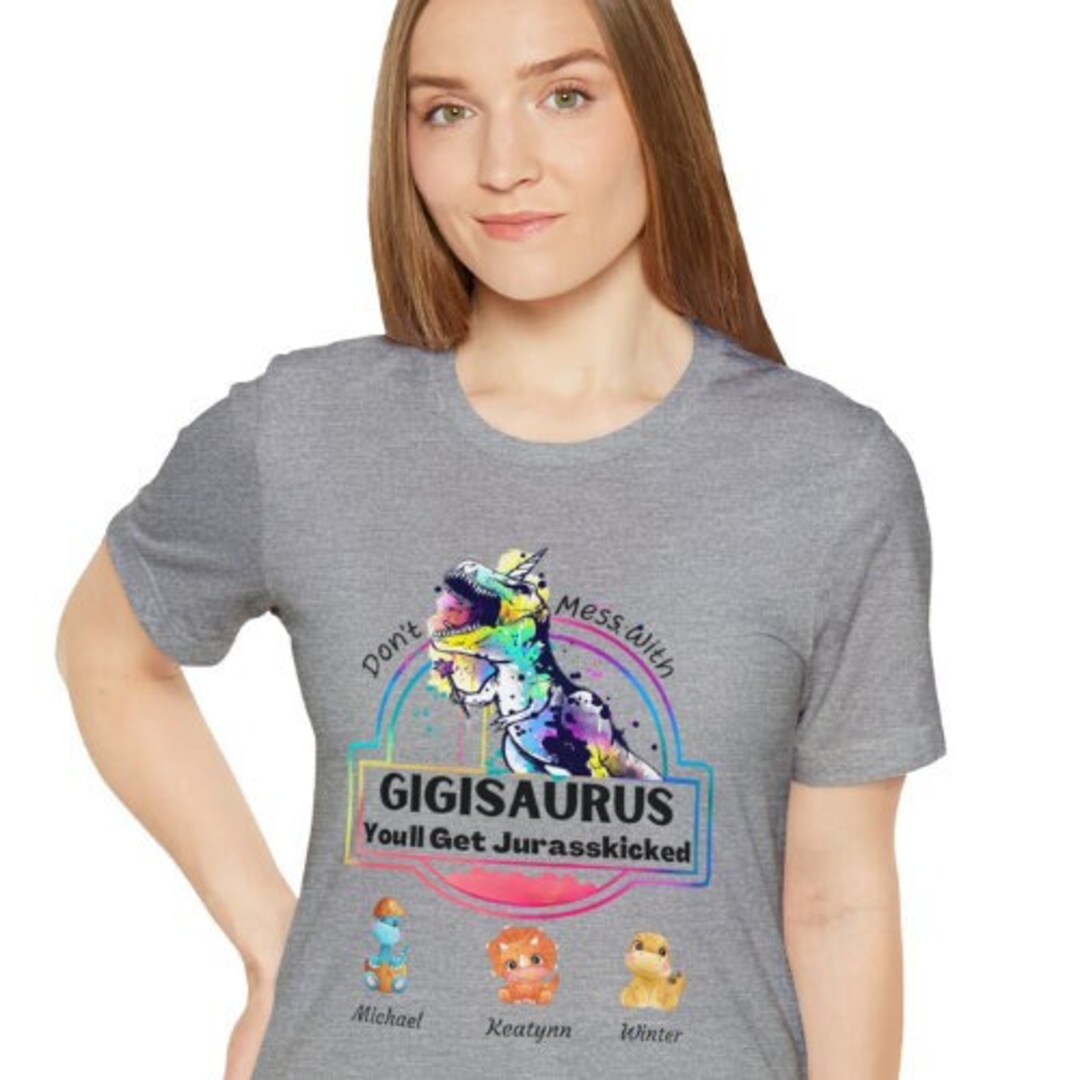 Gigisaurus Shirt, Gigisaurus, Gigi Gift, Gift for Gigi, Funny Gift for ...