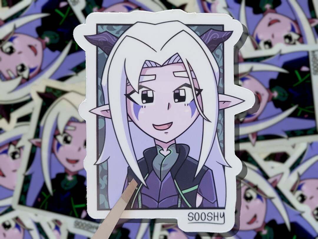 Moonshadow Elf Rayla Sticker - Etsy