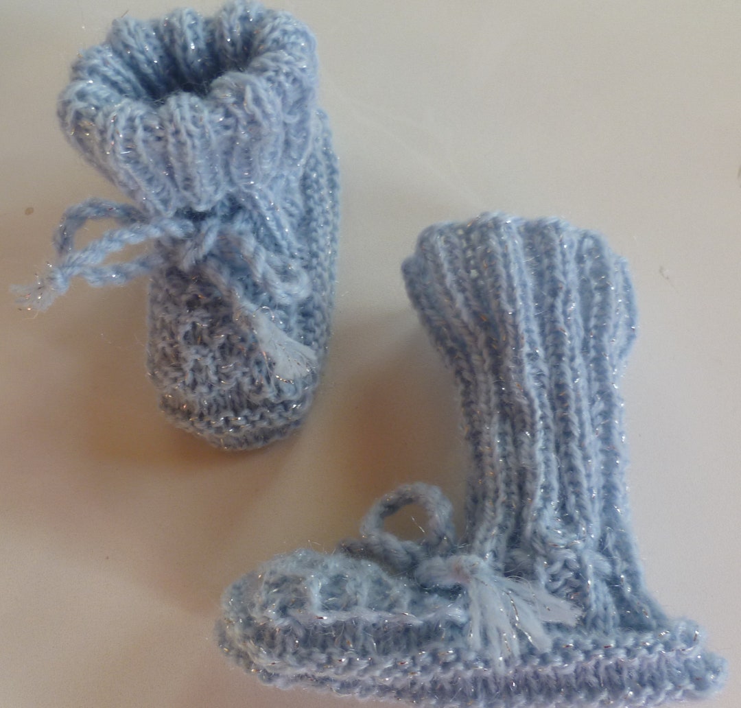 Unique Hand-knitted Baby Knitted Shoes With Love - Etsy UK