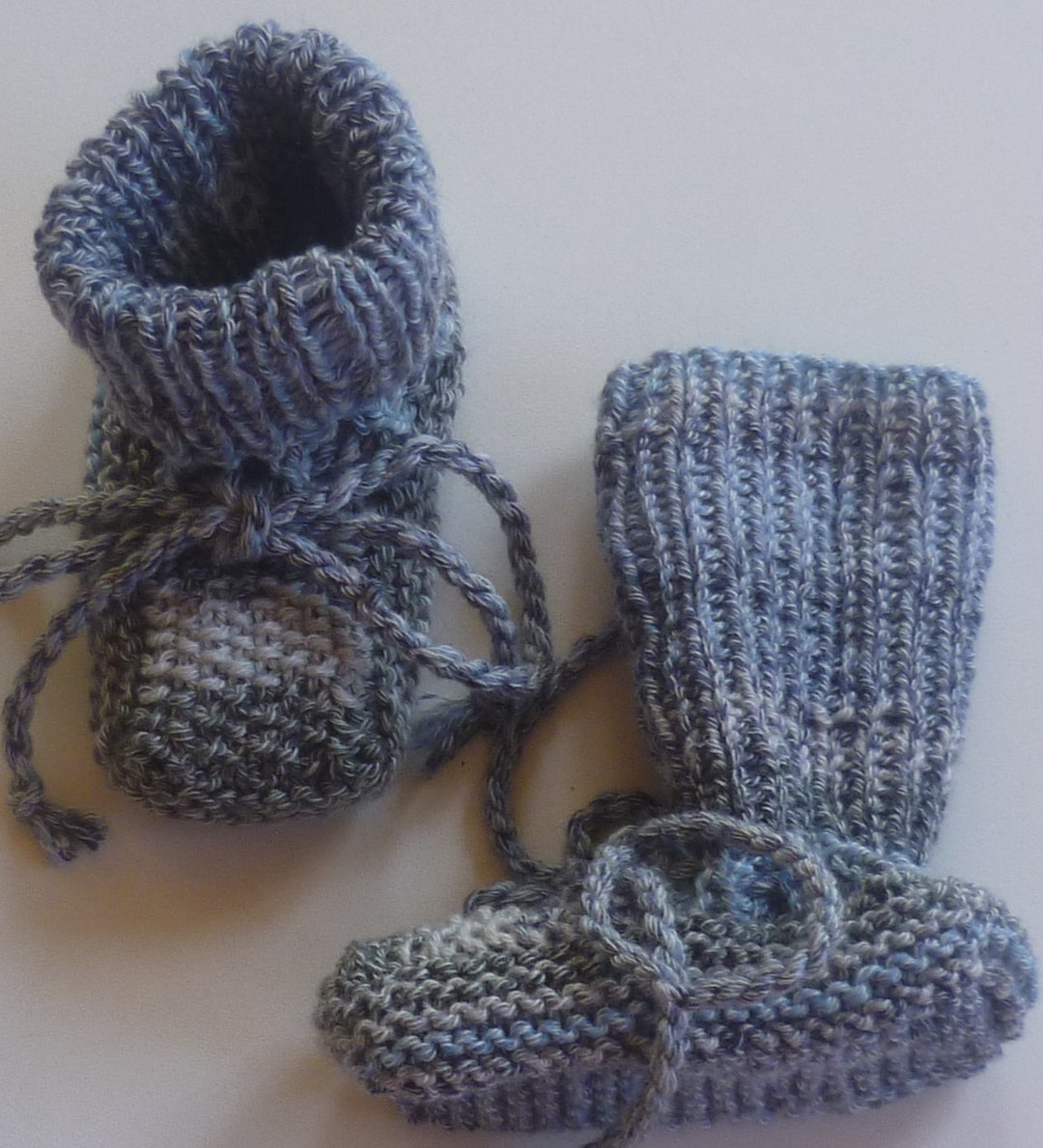Hand-knitted Baby Knitted Shoes With Love - Etsy