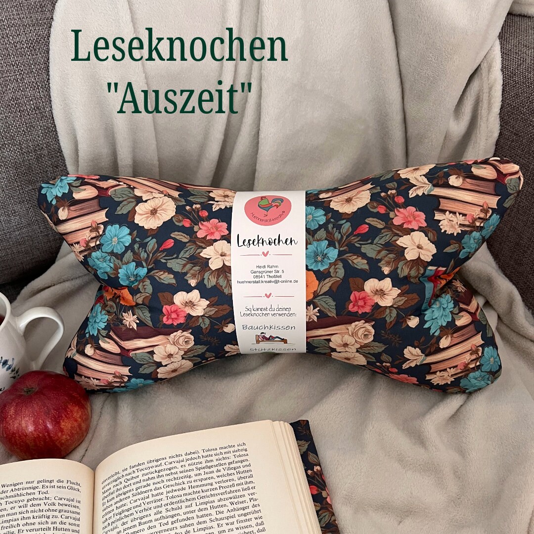 Reading Bones / Reading Pillow / Time Out / Gift / Pillow / Side ...