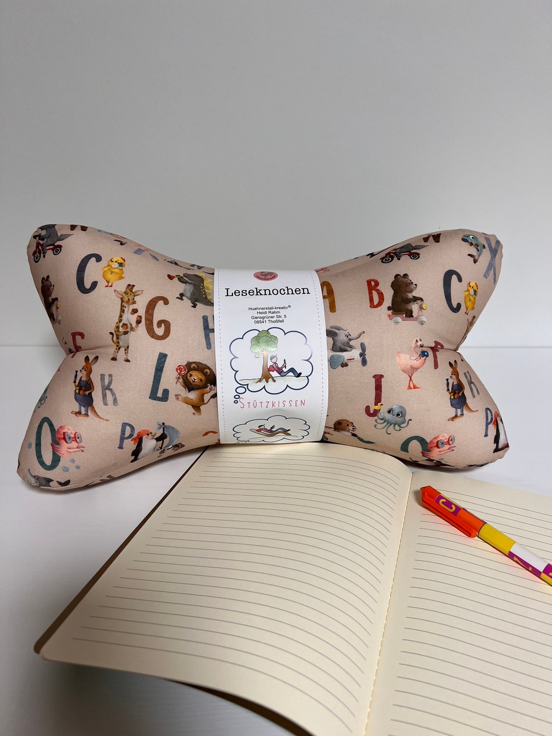 ABC / Alphabet / Reading Bones / Reading Pillows / Relax Pillows ...