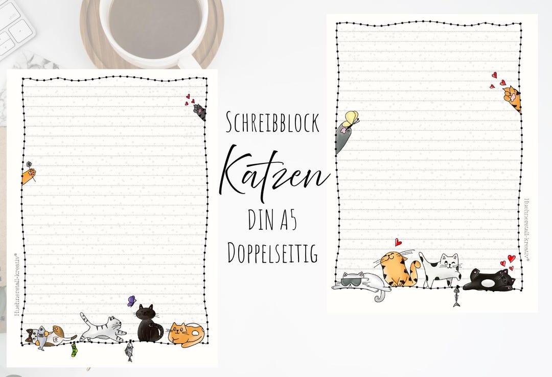 N-d01 Notepad / Writing Pad / Shopping List / Din A5 / Drawing ...