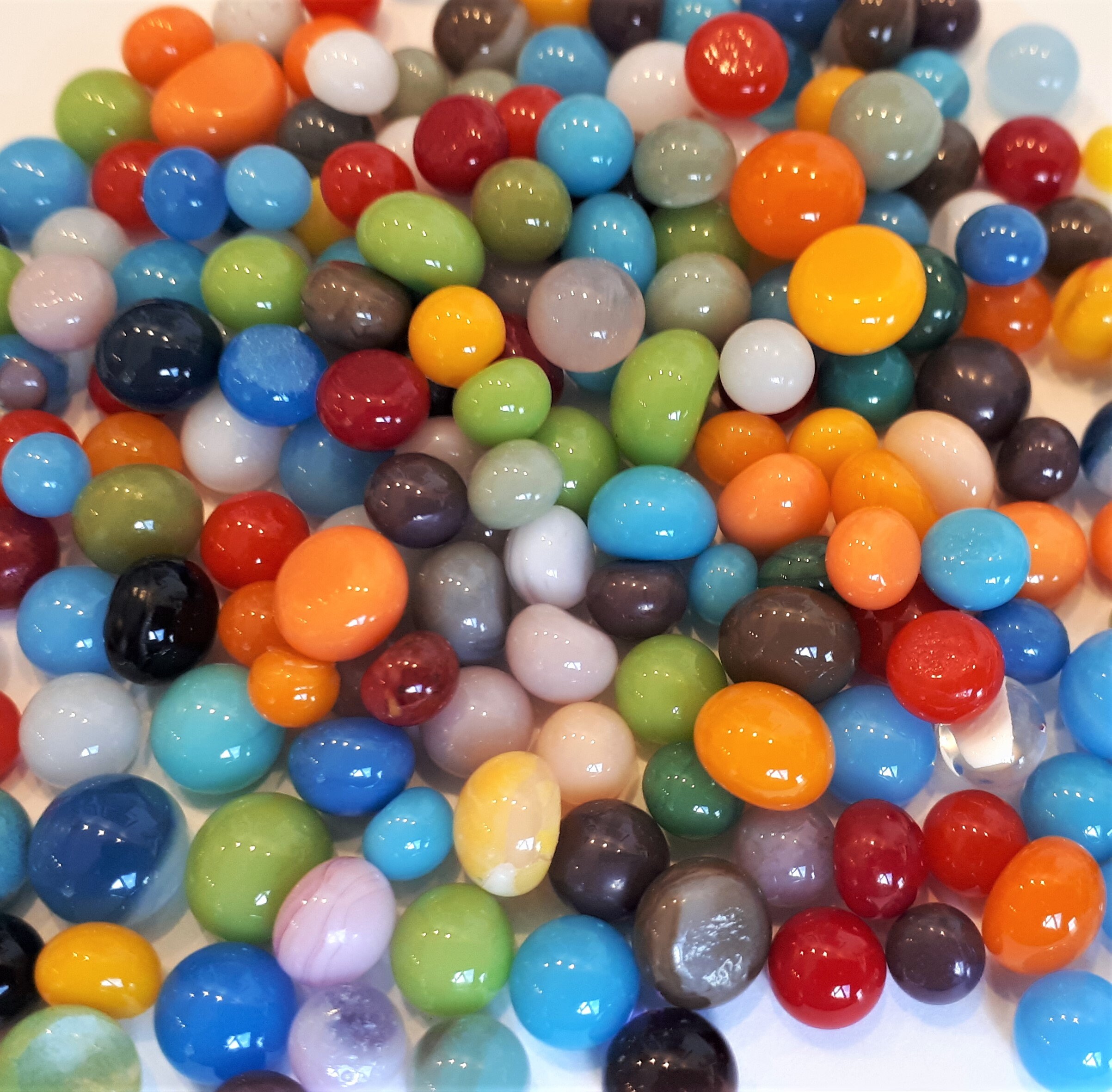 Tiny Fused Glass Dots - Etsy