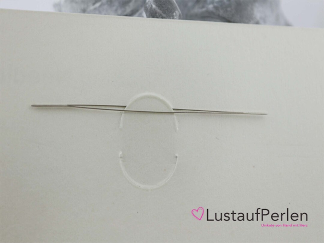 1x Edelstahl Perlennadel Big Eye Nadel 57 mm, lange Aufreihnadel - Etsy.de