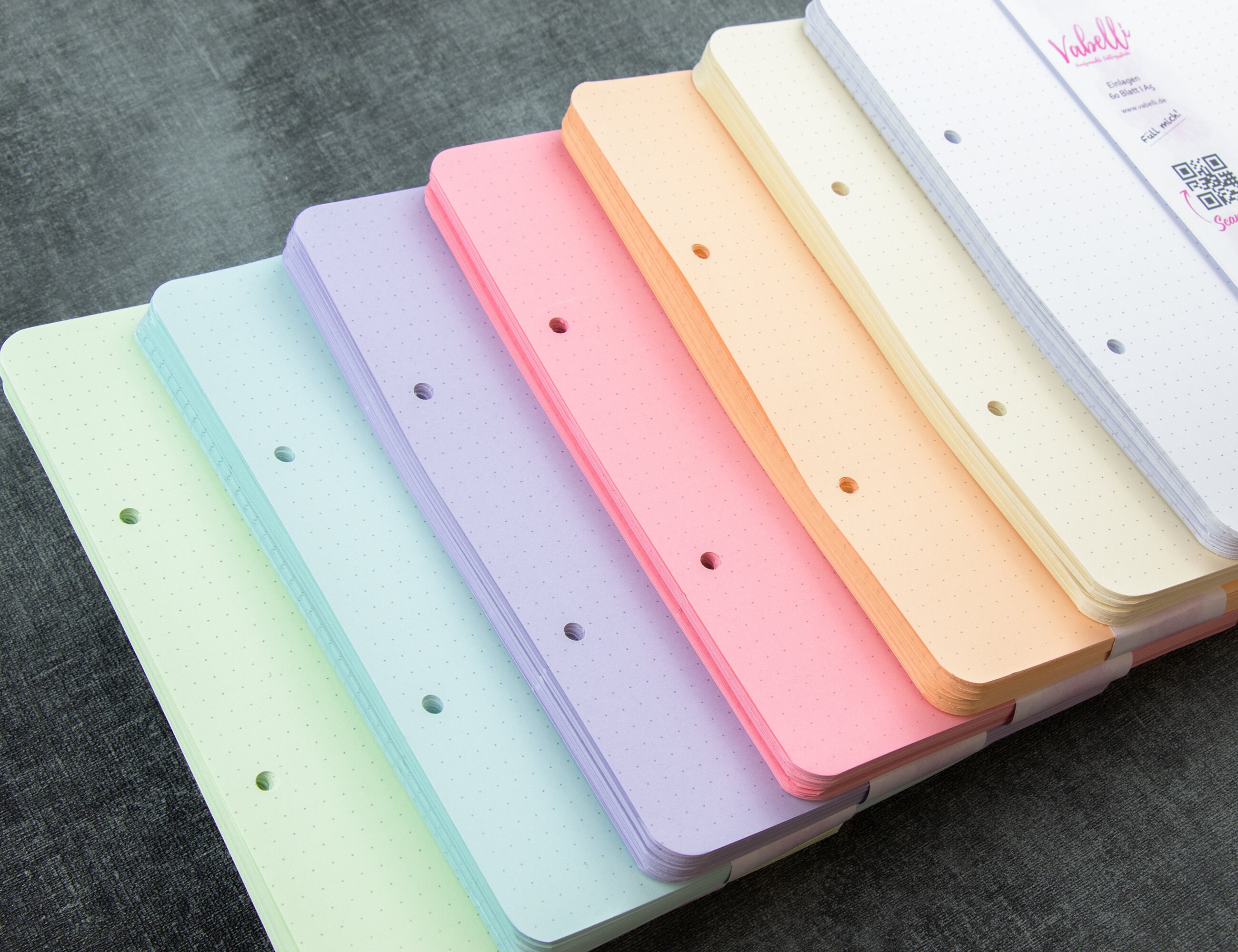 Inserts Paper Folders A4 A5 and A6 2-fold Ring Binder | Etsy