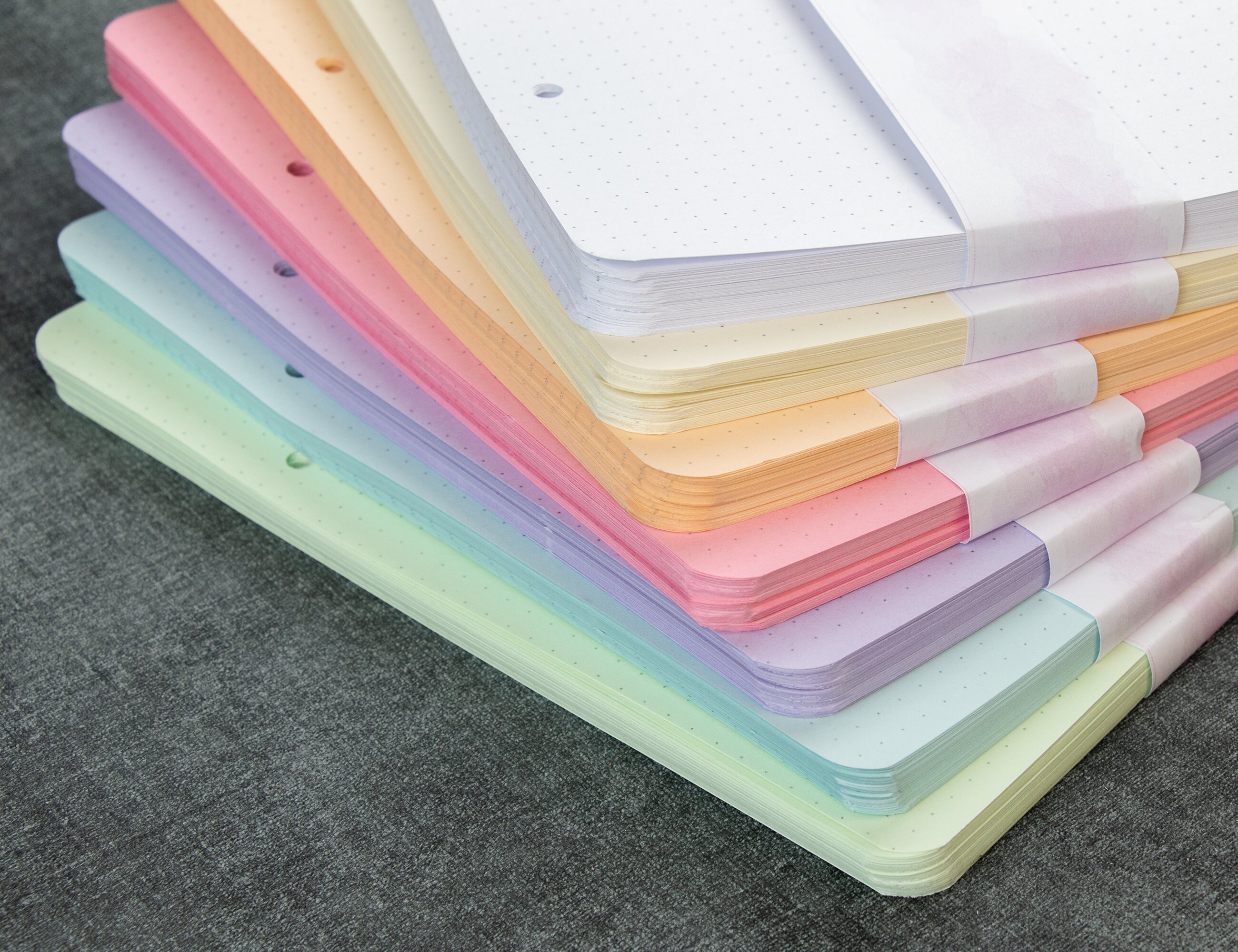 Inserts Paper Folders A4 A5 and A6 2-fold Ring Binder | Etsy