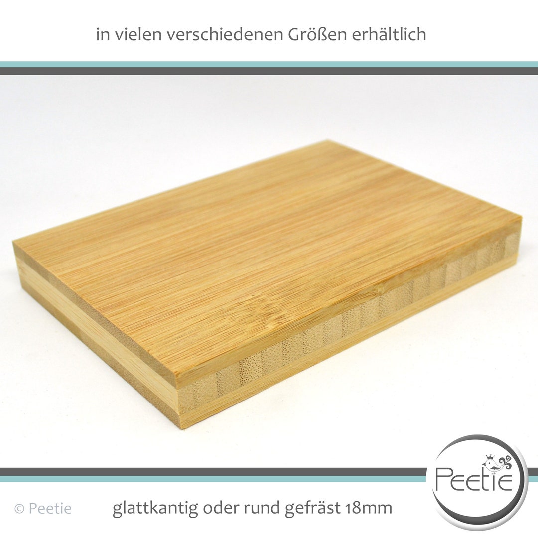 Bambus Holzplatte Zuschnitt