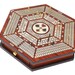 Hexagonal Cribbage Board 11.5 for 4 Players 120 Points in Wood With ...